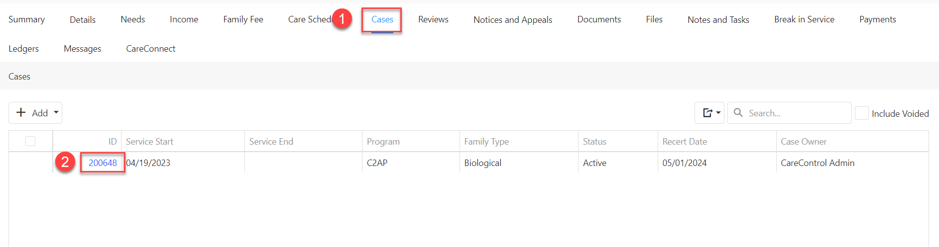 CareControl4: Generating a CCD-26 for a Family – MCT Technology, Inc.