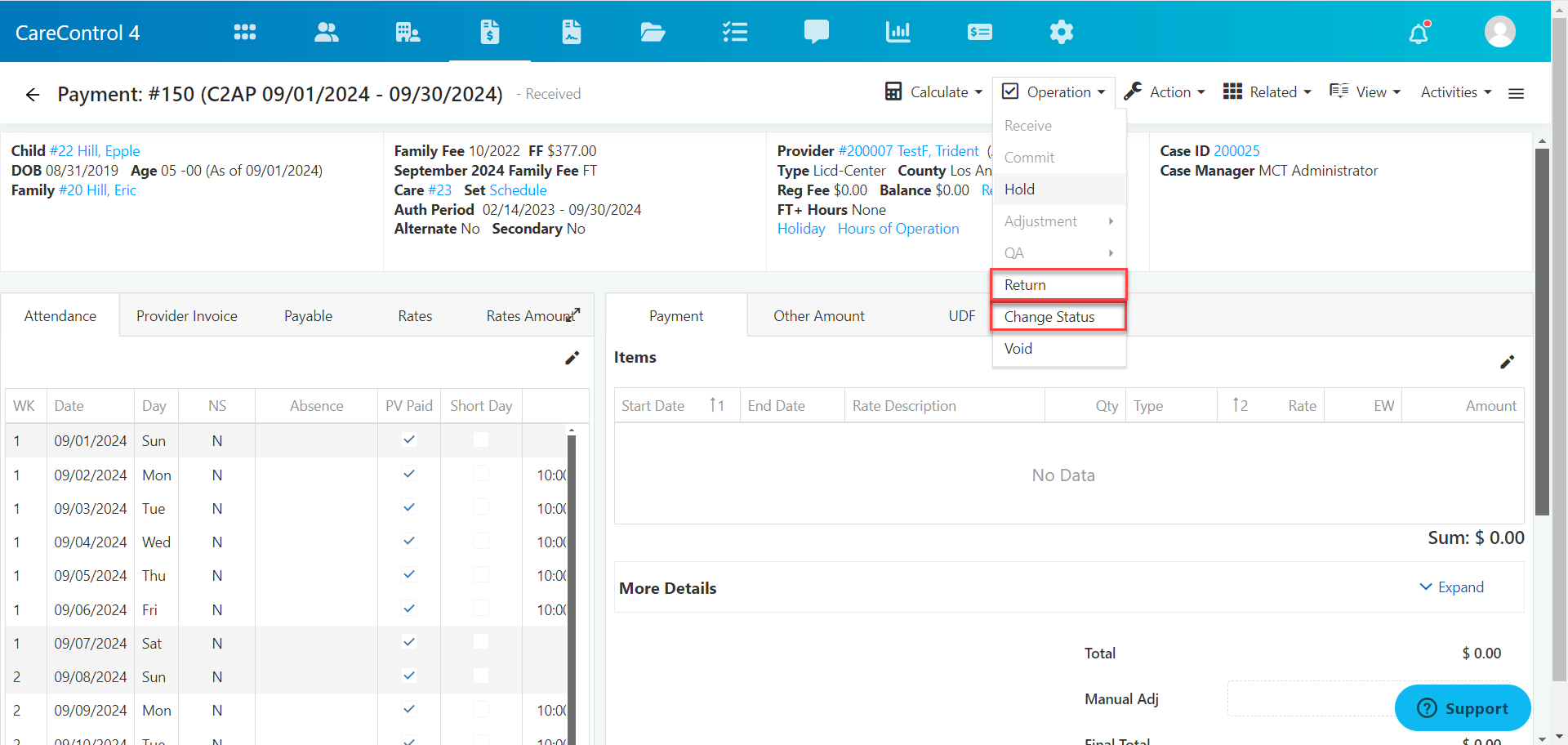 CareControl 4: Understanding Other Payment Actions – MCT Technology, Inc.