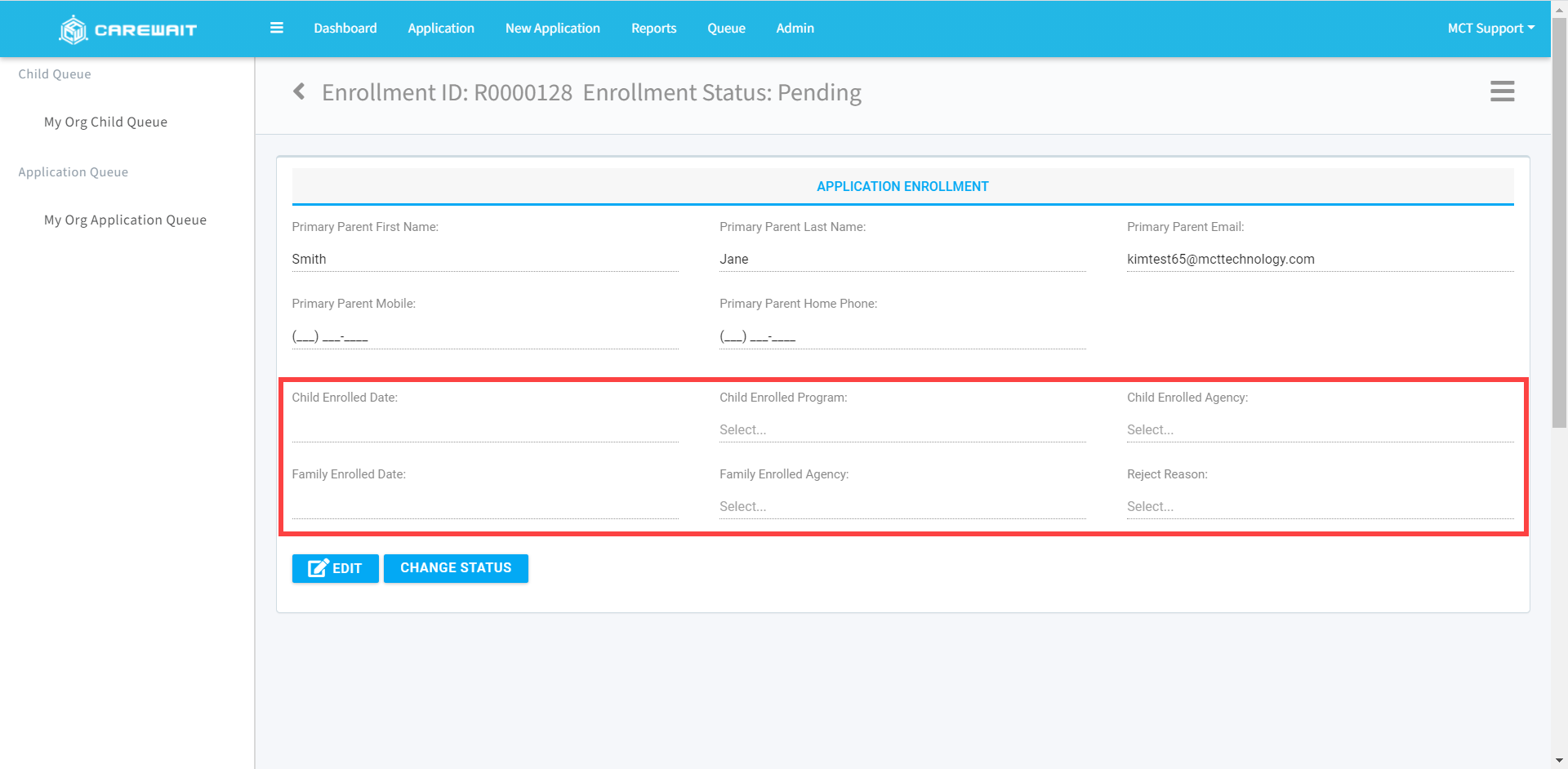CareWait - Managing a Queue – MCT Technology, Inc.