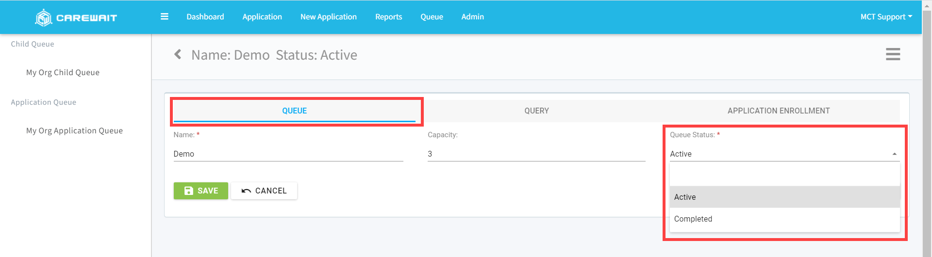 CareWait - Managing a Queue – MCT Technology, Inc.
